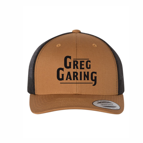 Greg Garing logo cap | Greg Garing