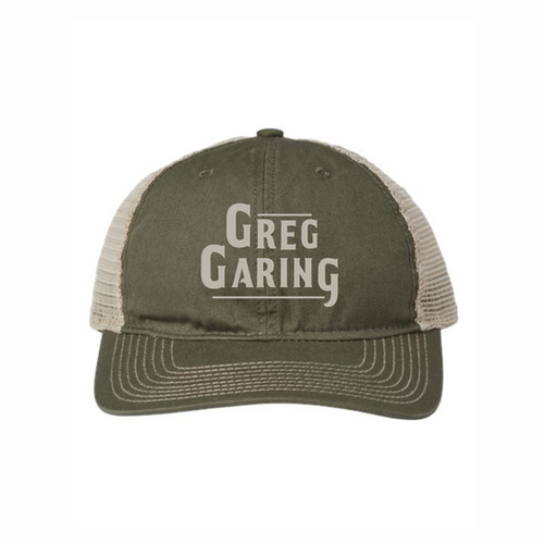 Greg Garing logo cap | Greg Garing