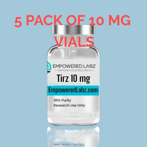 5 Pack of Tirz 10 mg vials | Empowered Labz