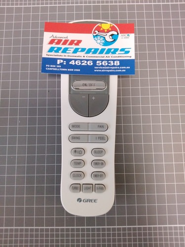 Gree remote controls | Advancedair