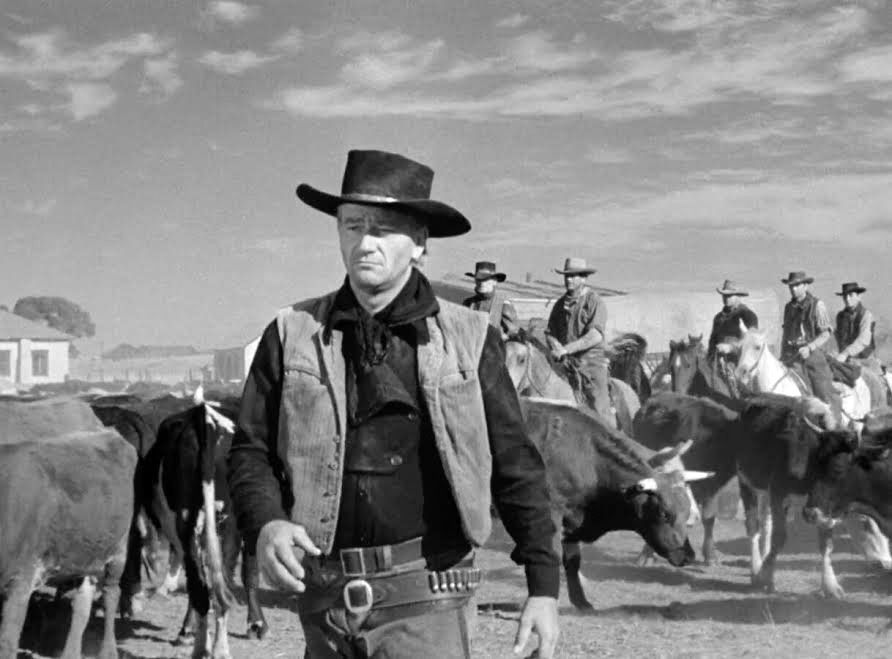 RED RIVER, 1948 John Wayne, Montgomery Clift, Howard Hawks classic ...