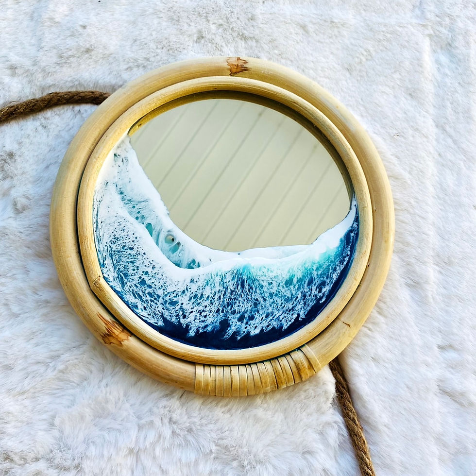 OCEAN MIRRORS | Salty Seacoast Art