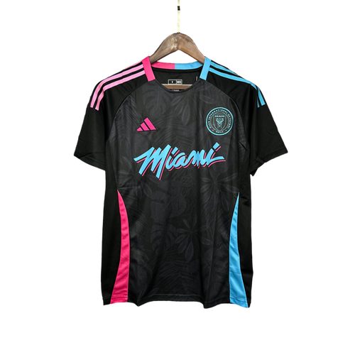 INTER MIAMI BLACK PALM TREE TRAININGJERSEY | Footy Dripz