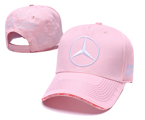 MERCEDES PINK HAMILTON CAP | Footy Dripz