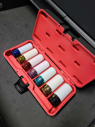 AFF 1/2" 7pc Protective Socket Set - SAE/Metric | JDTCo.