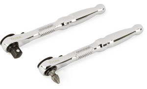 Titan 2 Piece 1/4" Drive Micro Ratchet and Bit Driver Set | JDTCo.