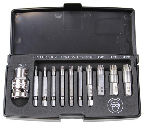 K Tool Damaged Torx Screw Extractor Set 11Pc | JDTCo.