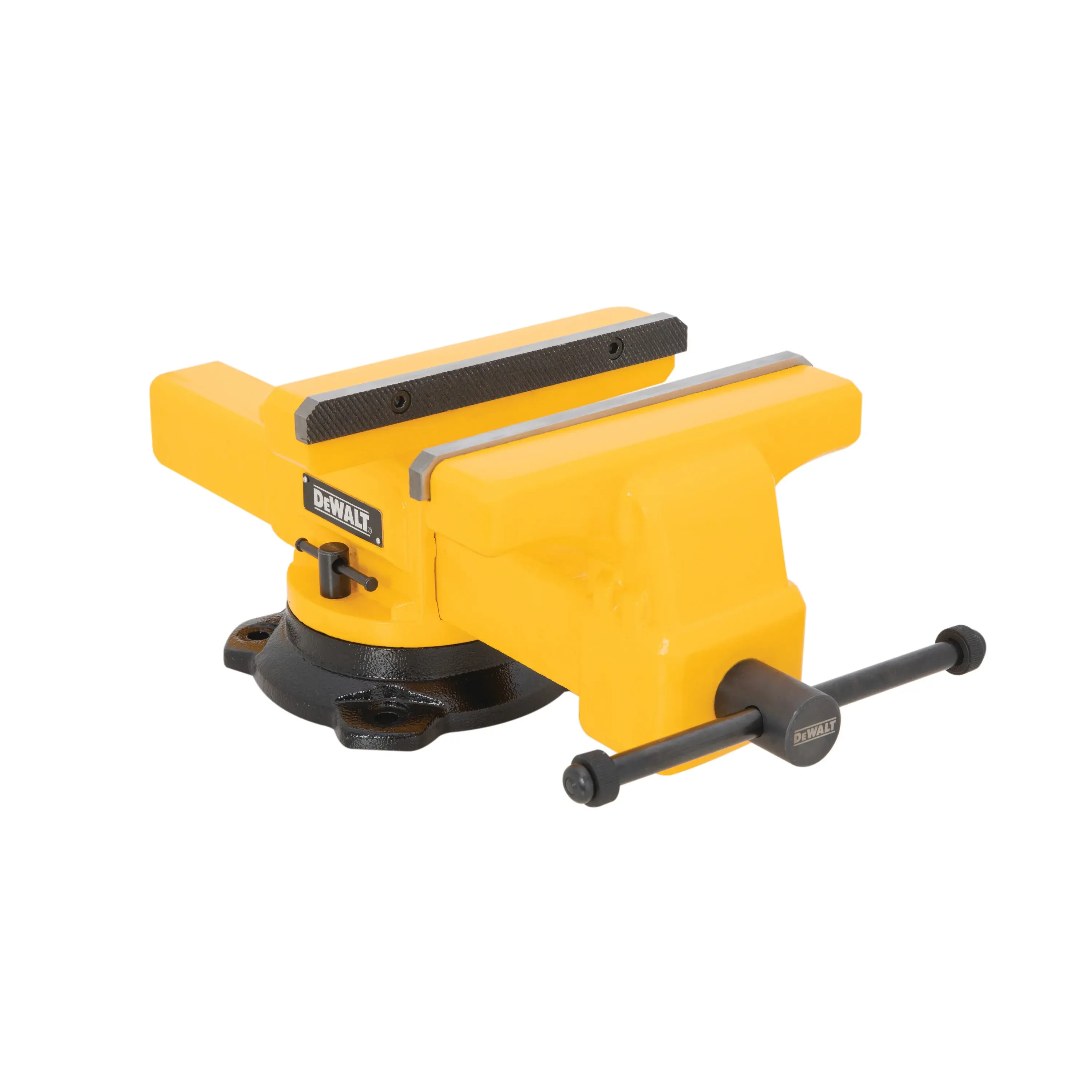 Dewalt 10" Swivel Base Bench Vise with Built-In Anvil and Integrated ...