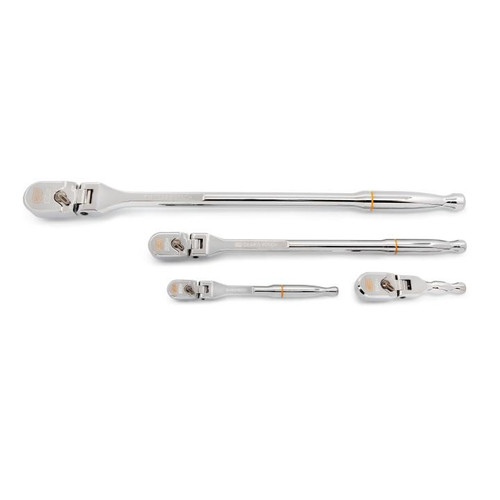 Gearwrench 4 Piece Flex 120XP Compact Head Ratchet Set | JDTCo.