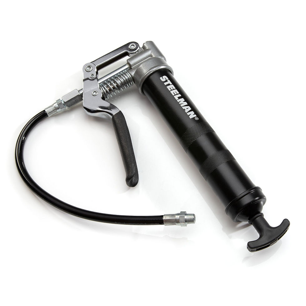 STEELMAN 5-Piece Professional Pistol Grip Mini Grease Gun Kit | JDTCo.