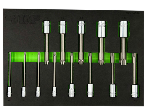 VIM 13 PC. 4” OAL. XZN TRIPLE SQUARE DRIVER SET | JDTCo.