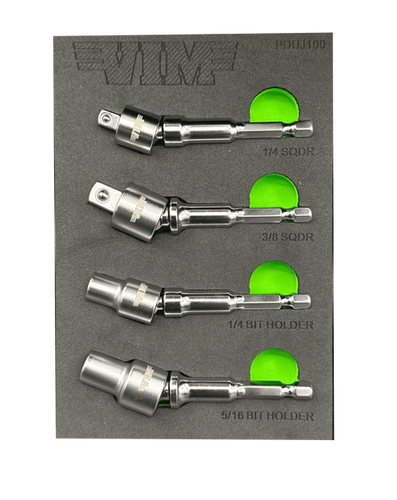 VIM 4 Piece Power Driver UJ Adapter Set | JDTCo.