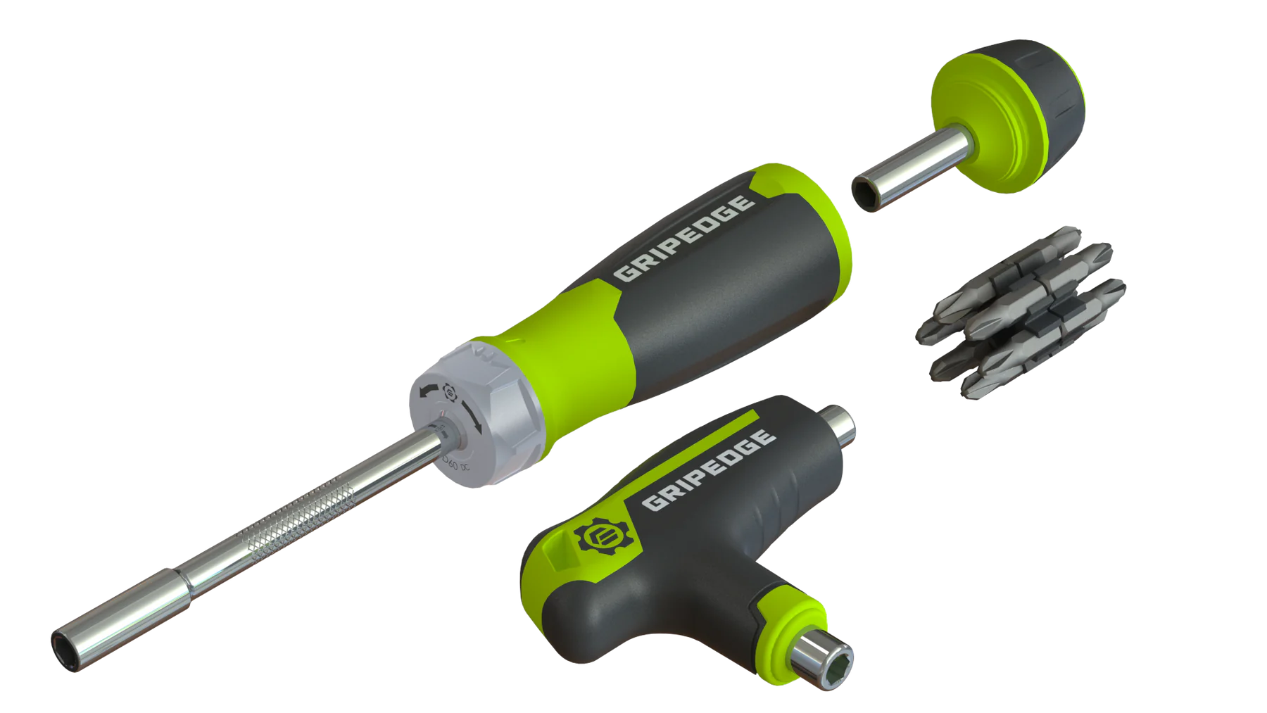 Gripedge 132 Piece R.P.T. Multi-Bit Set | JDTCo.