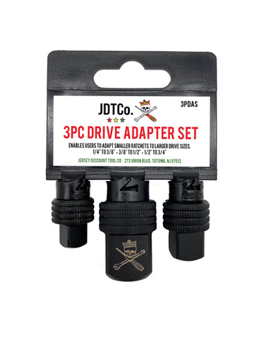 JDTCo. 3pc Drive Adapter Set | JDTCo.