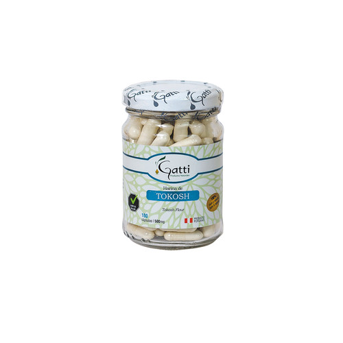 Cápsulas de Tokosh 100x500mg - Gatti | Santa Verbena