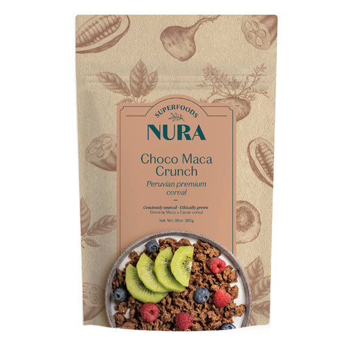 Choco Maca Crunch 227g Nura | Santa Verbena