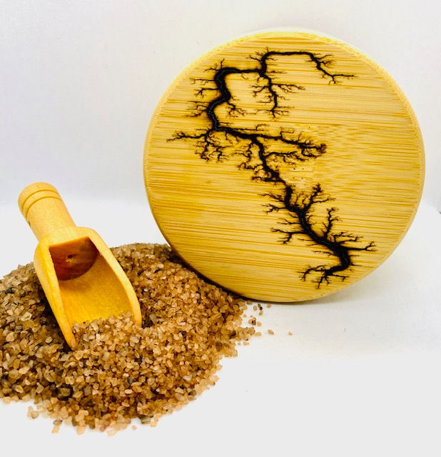 Bamboo Salt/Tea Container | bigislandluffa