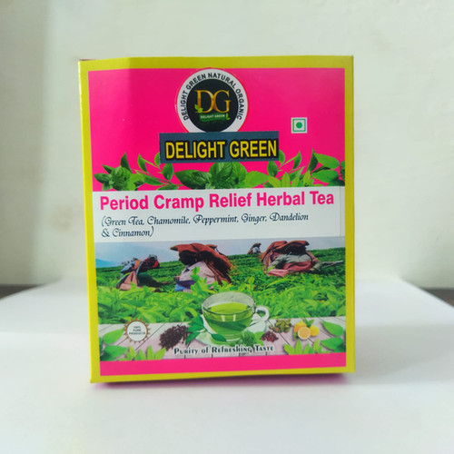 Period Cramp Relief Herbal Tea | Delight Green