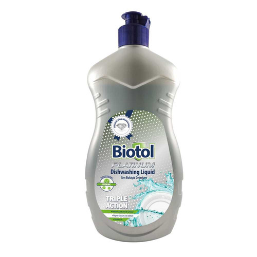Biotol Dishwashing Detergent Platinum 750 ml | Sanitzi Detergents
