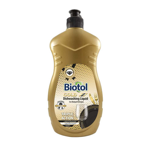 Biotol Gold Dishwashing Detergent 750 ml | Sanitzi Detergents