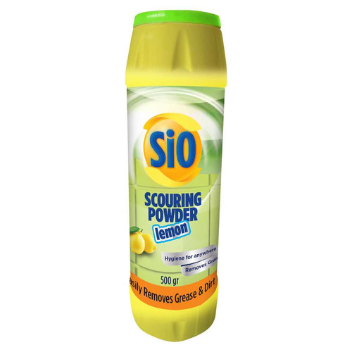 Sio Scouring Powder Detergent Lemon Scent 500 ml | Sanitzi Detergents