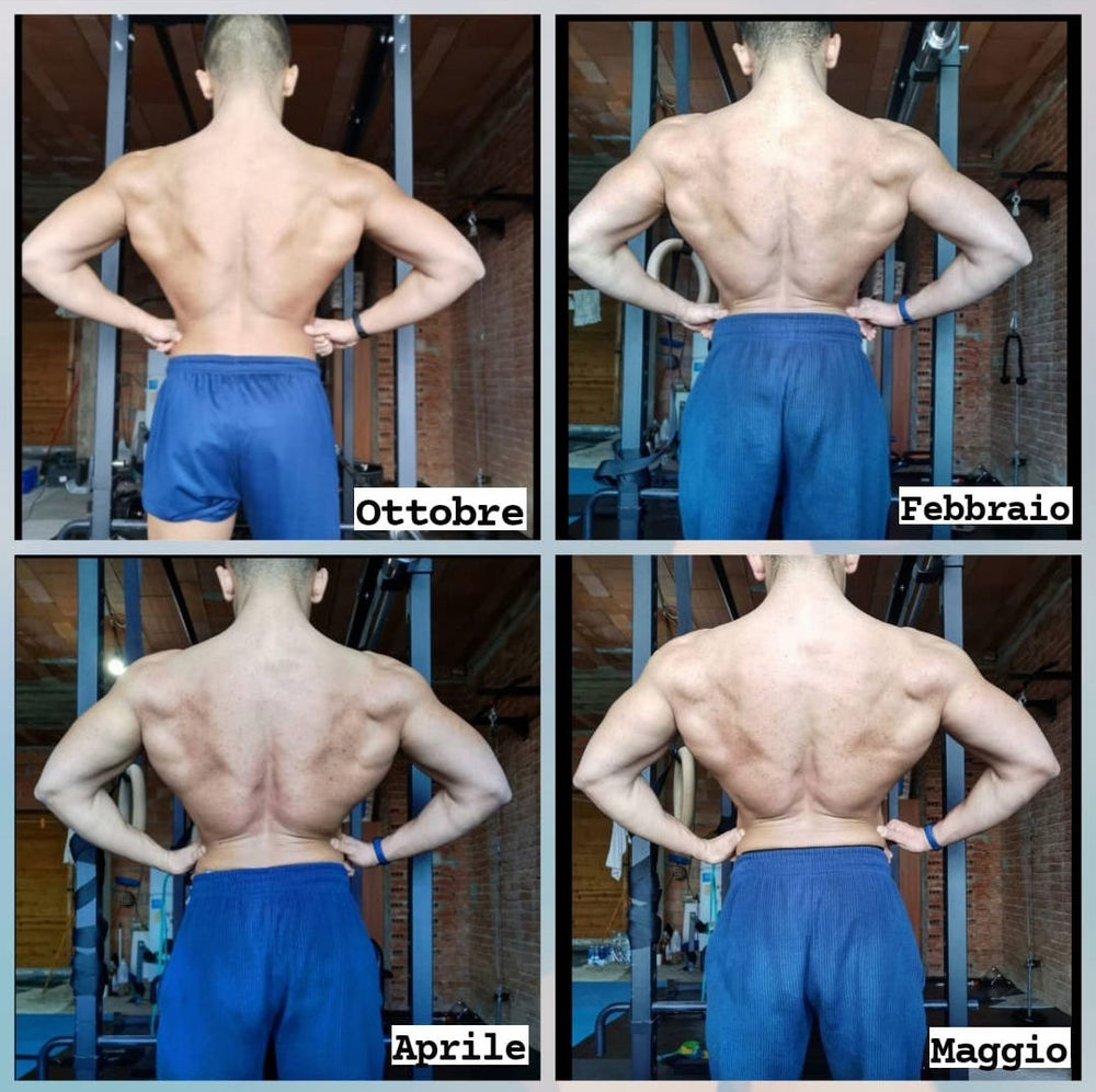 Allenamento della schiena + 3 schede gratis