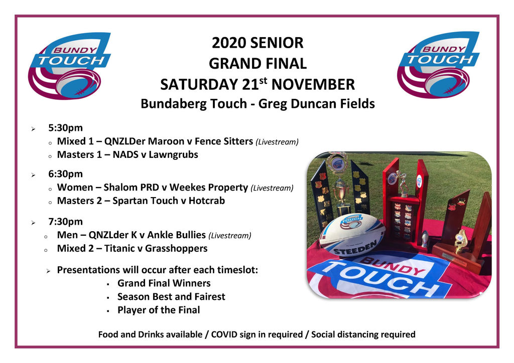 News | Bundaberg Touch Football | Bundy Touch