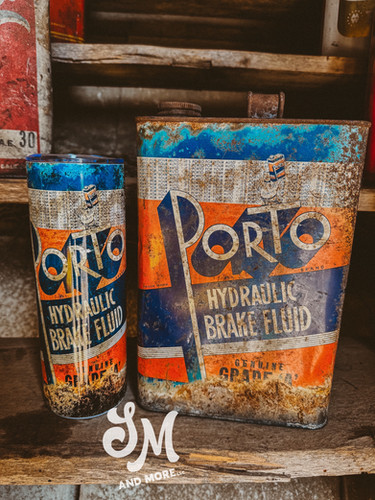 Hydraulic Brake Fluid Tumbler | Southern Monograms a