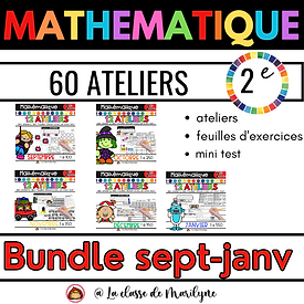 Ateliers math 2e | La classe de Marilyn
