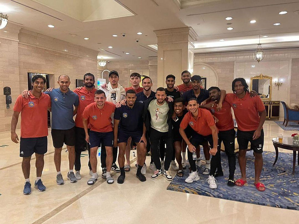 Melburnian forward Oliver Kelaart realises his dream representing Sri Lanka