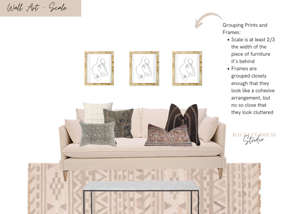 What to Hang on Your Walls - Tips from an Interior Designer