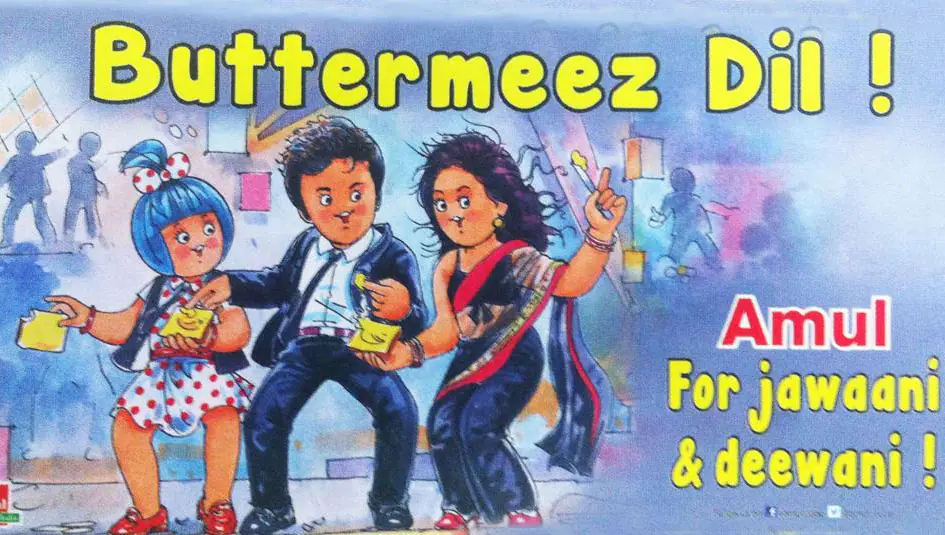 The ‘utterly butterly’ Amul Girl