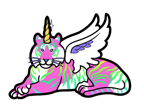 Trevor Wayne Unitiger Print | Trevor Wayne