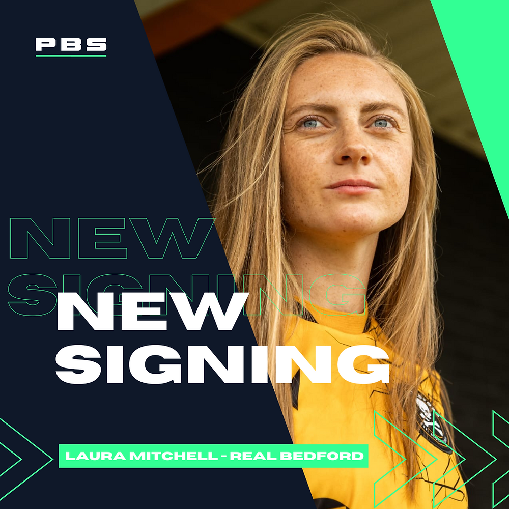 Laura Mitchell Signs For Real Bedford