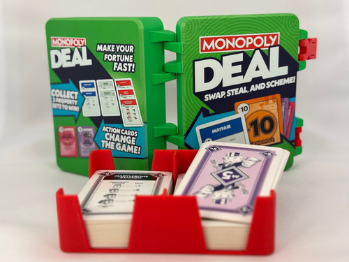 Custom 3D-Printed Card Game Box for Monopoly Deal (Cards NOT Included ...