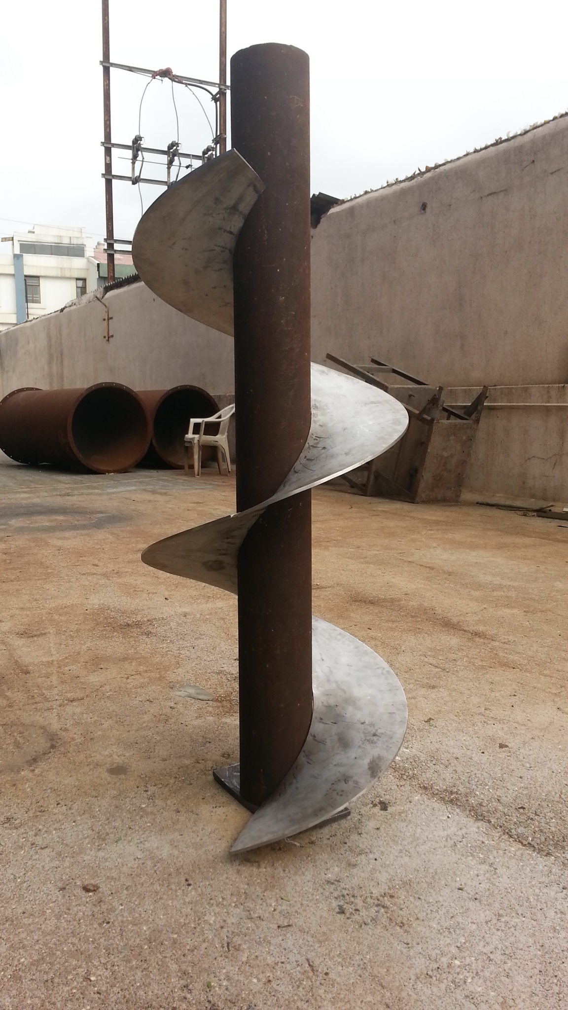 Sectional Screw Flight Manufacturer in India - Atlas Engineers