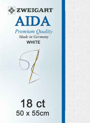 18 Ct Aida White FQ | Mysite