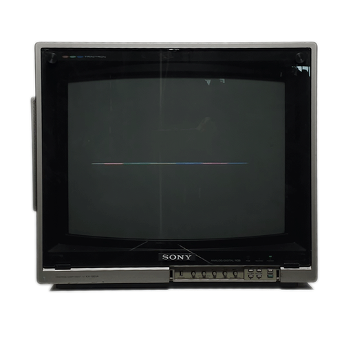 Sony Trinitron TV w/ Speakers | mediapollution