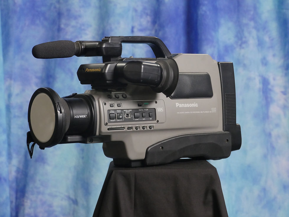 Vintage VHS Camera Rental Los Angeles