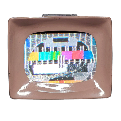 Hotpoint Cream Vintage TV | mediapollution