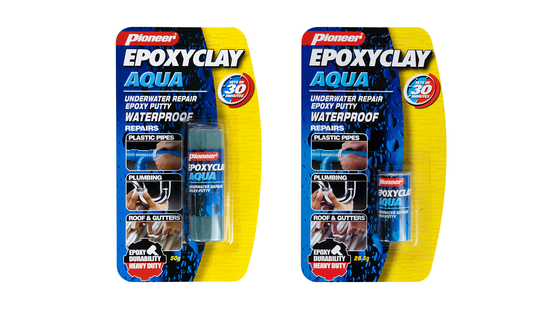 EpoxyClay Aqua | Pioneer Adhesives