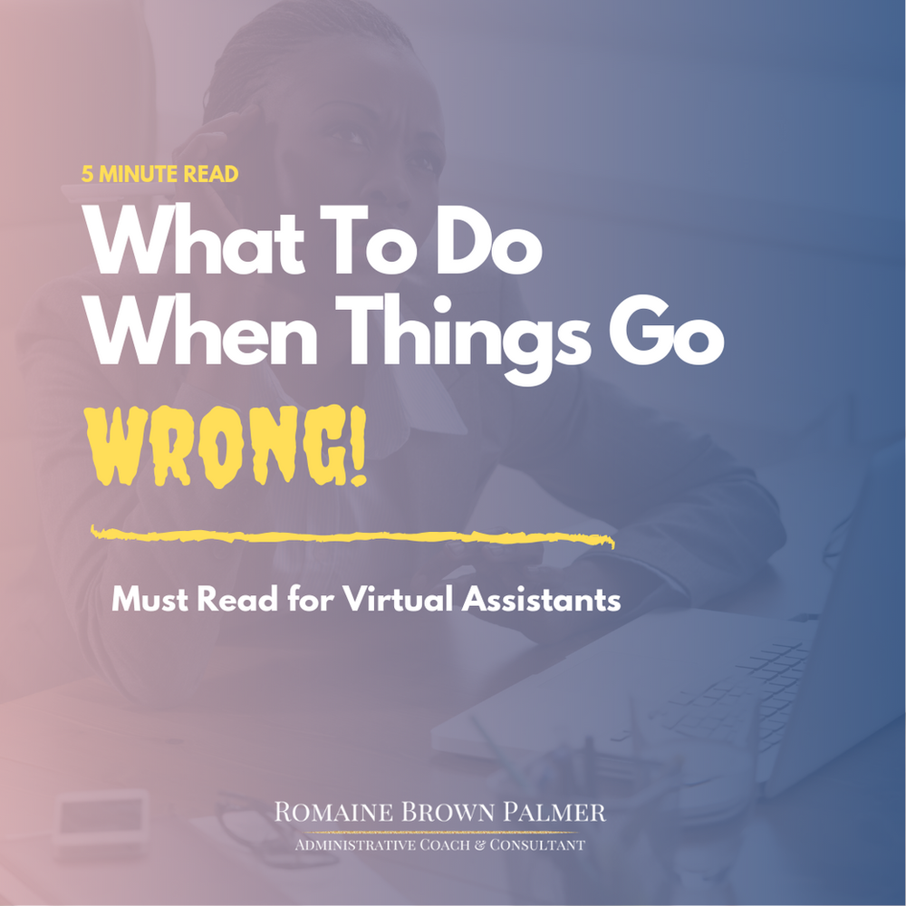 Crisis Management - What to Do When Things Go Wrong!