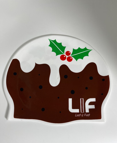 Christmas swimming cap - Pudding | Last Is Fast