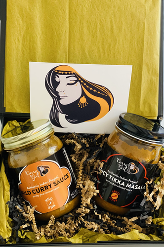 Spicy Tikka Masala and Authentic CurryGirl Sauce Gift Package | Curry Girl