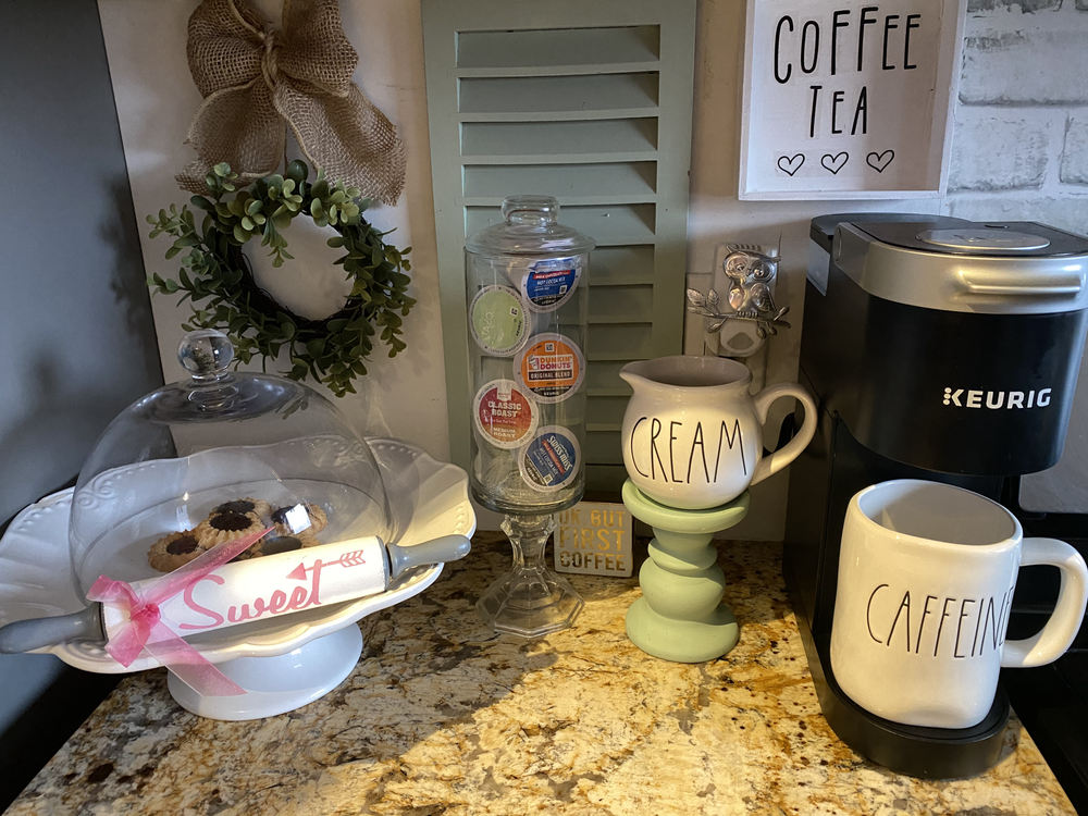 Dollar Tree Coffee Bar Sign DIY
