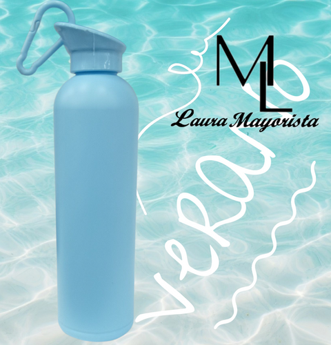 X10 UNIDADES Botella de plástico lisa | laura mayorista