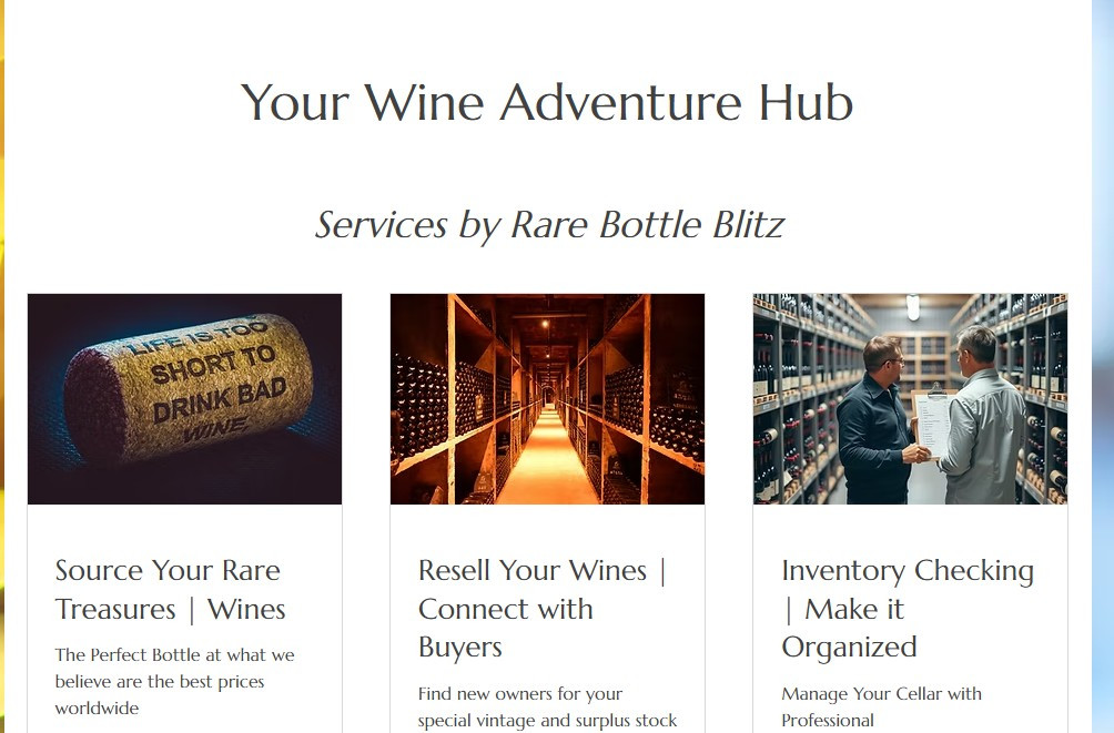 Rare Bottle Blitz | Wine Services & Solutions by Alva | Hong Kong