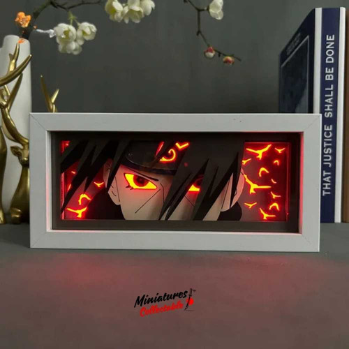 Naruto Uchiha Itachi LED Light Box | MiniatureCollectable