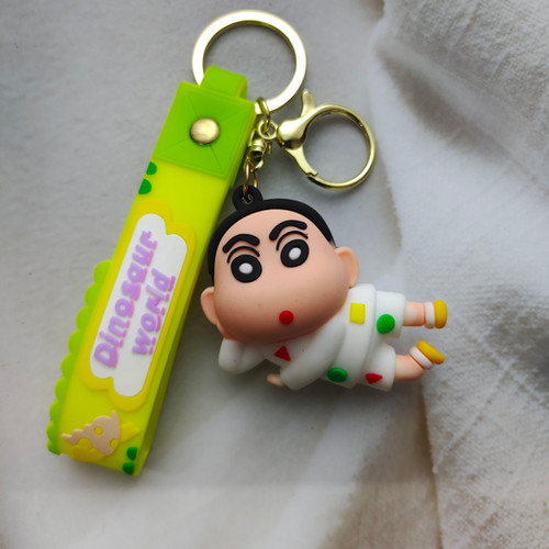 Shinchan Sleeping White 3D Keychain – Cute Keychain Under ₹100 ...