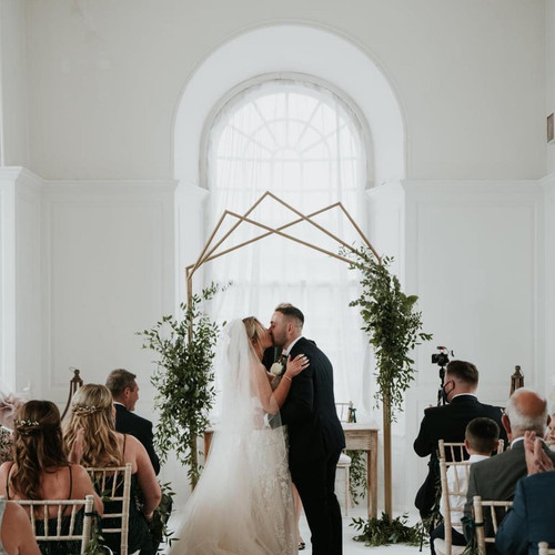 Gold Geo Arch | The Whole Sch Bang